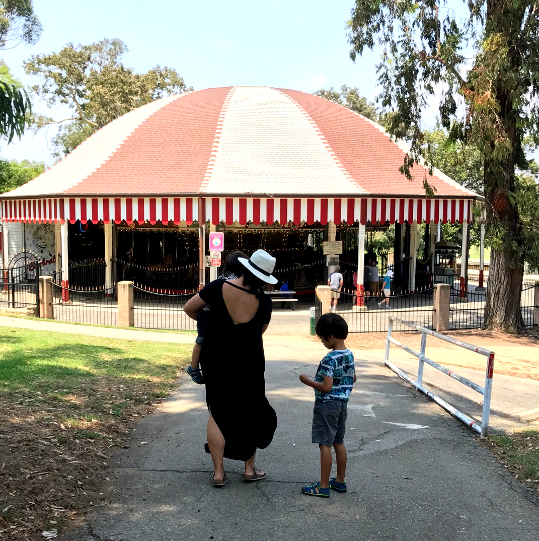 Griffith Park Merry-Go-Round and it's Disney Magic | Happy Mess MOMents