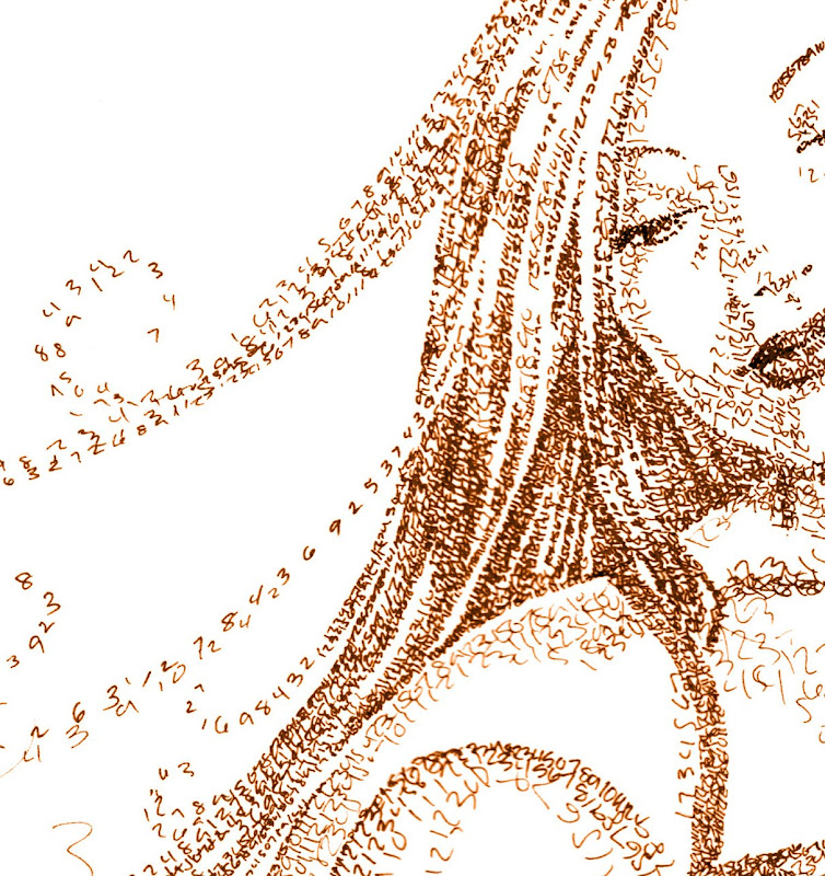 Simply Creative: Numberism Painting by Sienna Morris