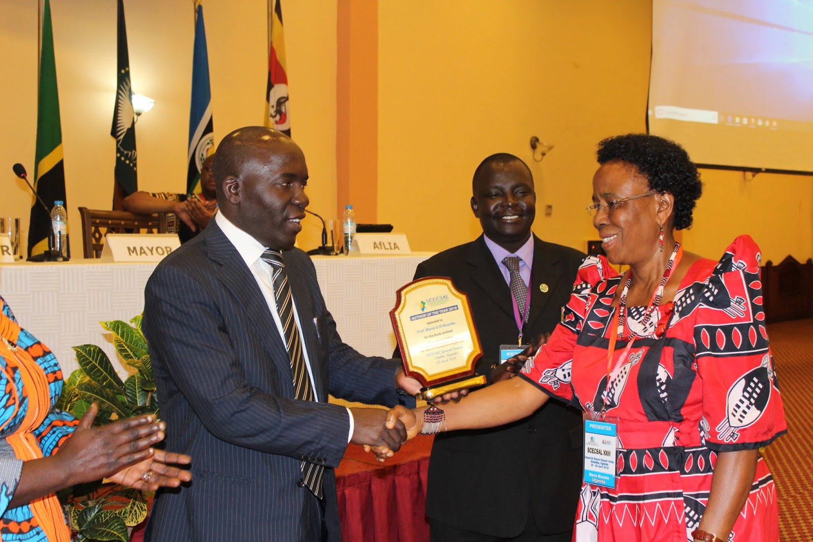 SCECSAL Forum: Jaya Raju and Maria Musoke awarded 2018 SCECSAL author ...