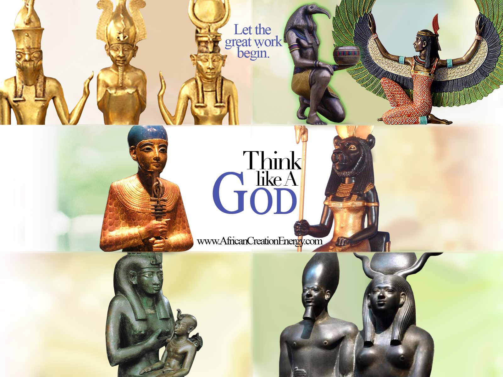 African Creation Energy: Think Like A God