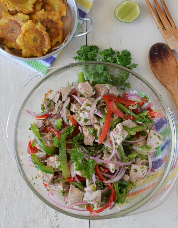 Atún fresco en escabeche | Bizcochos y Sancochos