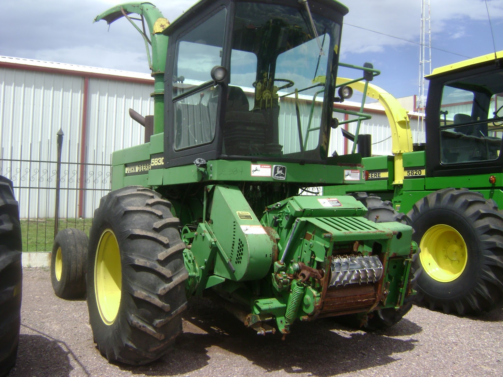 MAQUINARIA AGRICOLA INDUSTRIAL: Ensiladora John Deere 5830 $36,500 Dlls ...
