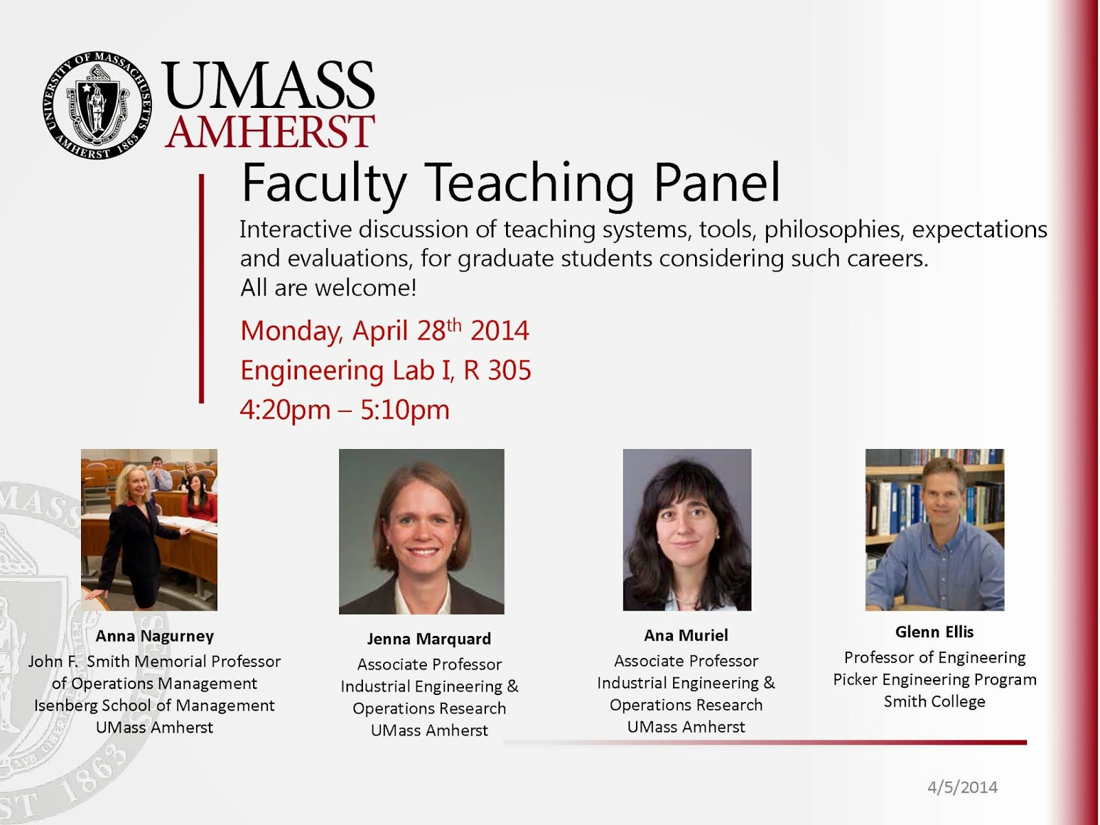 RENeW: Multidisciplinary Multiinstitutional Teaching Panel Today at ...