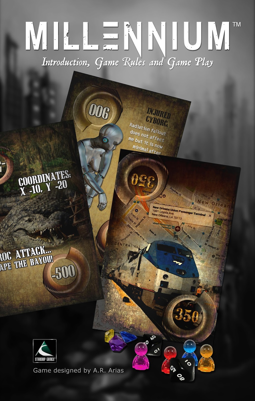 ASYLUM EARTH Supreme Survivor | Cyberpunk Tabletop Board Games | Post ...