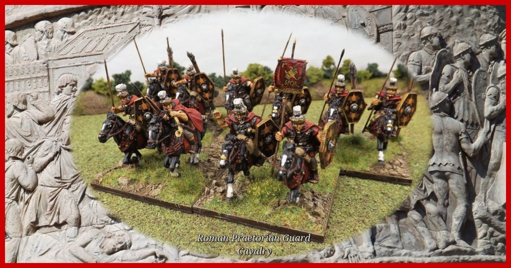 JJ's Wargames: Roman Praetorian Guard Cavalry and Supply Wagons
