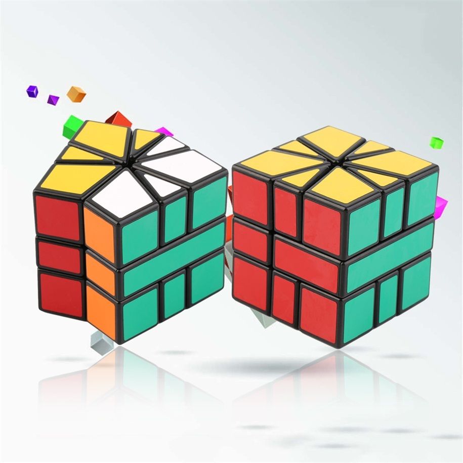 Rubik Cube Petak Rekaan Unik Aneh - kedai online