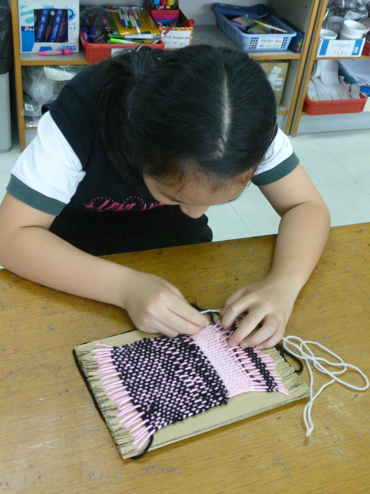 Cardboard Box Weaving Loom at Rita Pablo blog
