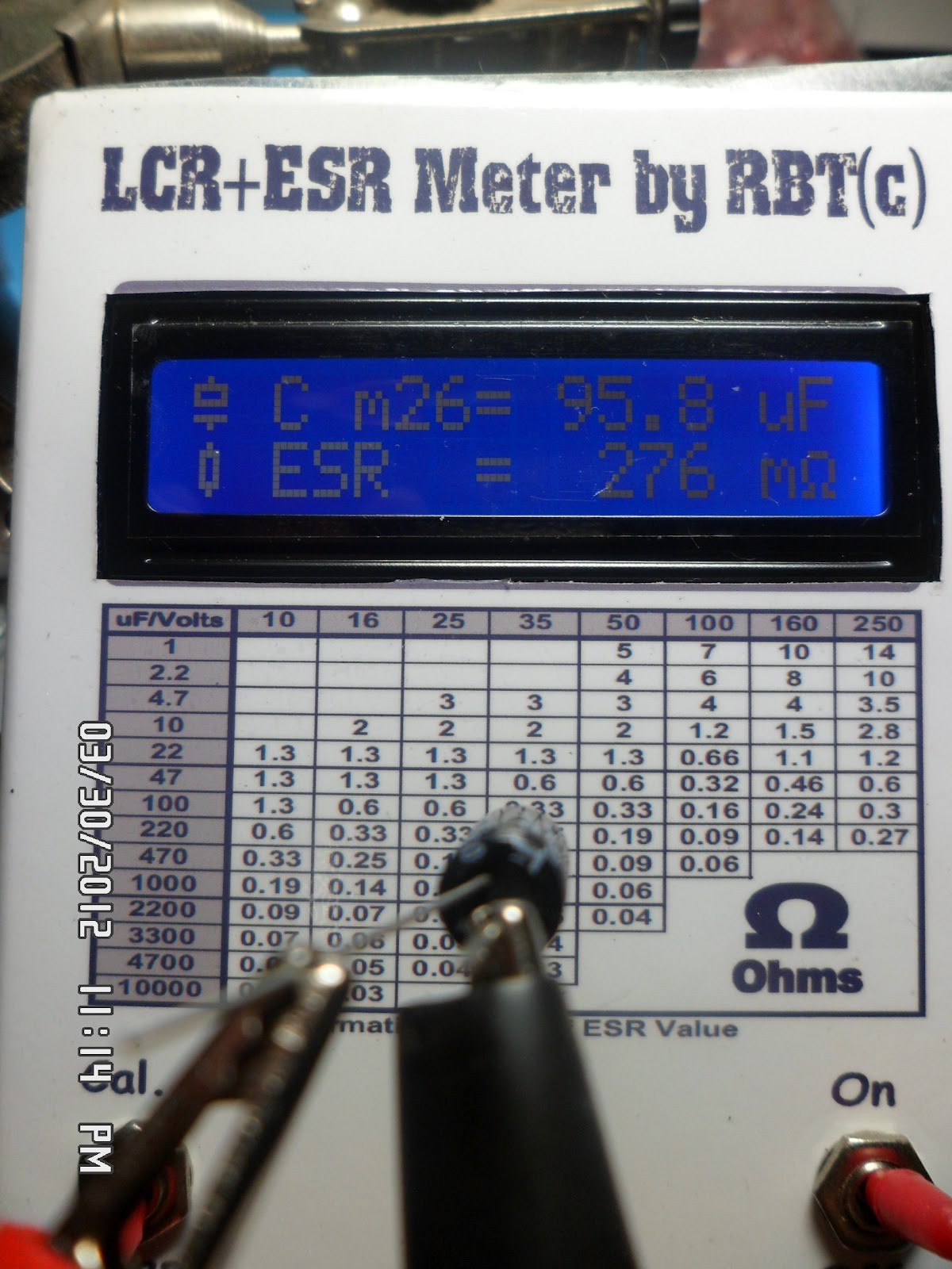 RBT's Tech Depot: DIY LCR+ESR Meter