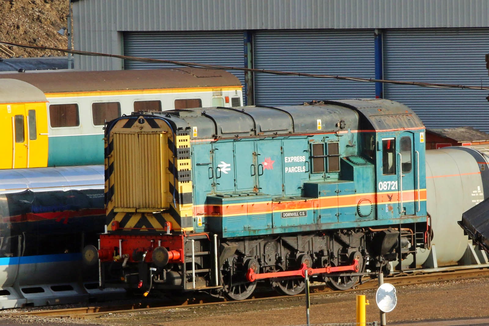 47s and other Classic Power at Southampton: Two working Class 08's at ...