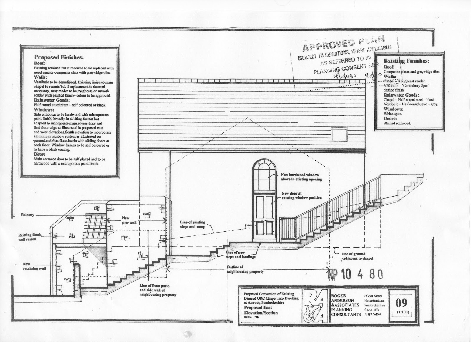 Amroth Project: PROPOSED DRAWINGS