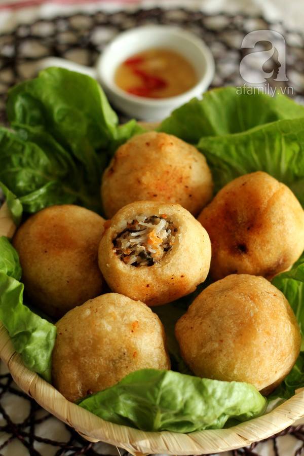 Cách làm bánh rán mặn