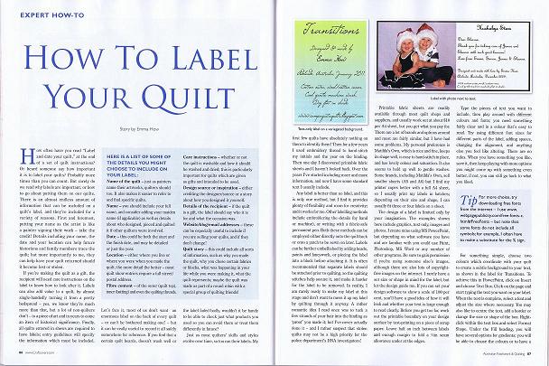 Sampaguita Quilts: September 2011