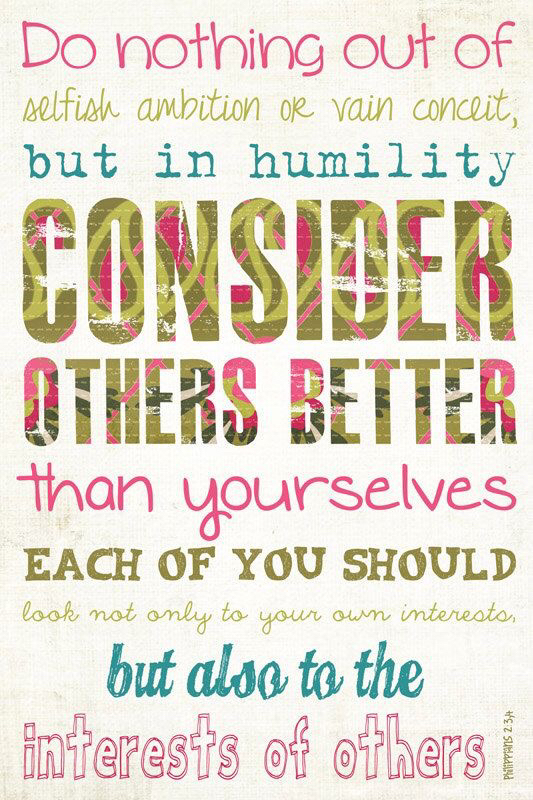 Living for God: Unity Through Humility