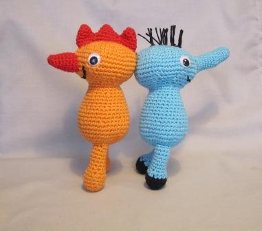 bigunki, amigurumis y ganchillo: Gallifante , idea de Agurtzane