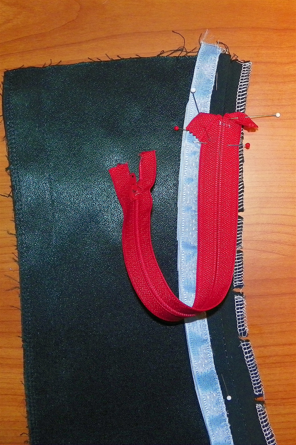 Elegant Obasan's Custom Creation Project: Closed Ended Lap Zipper On A ...