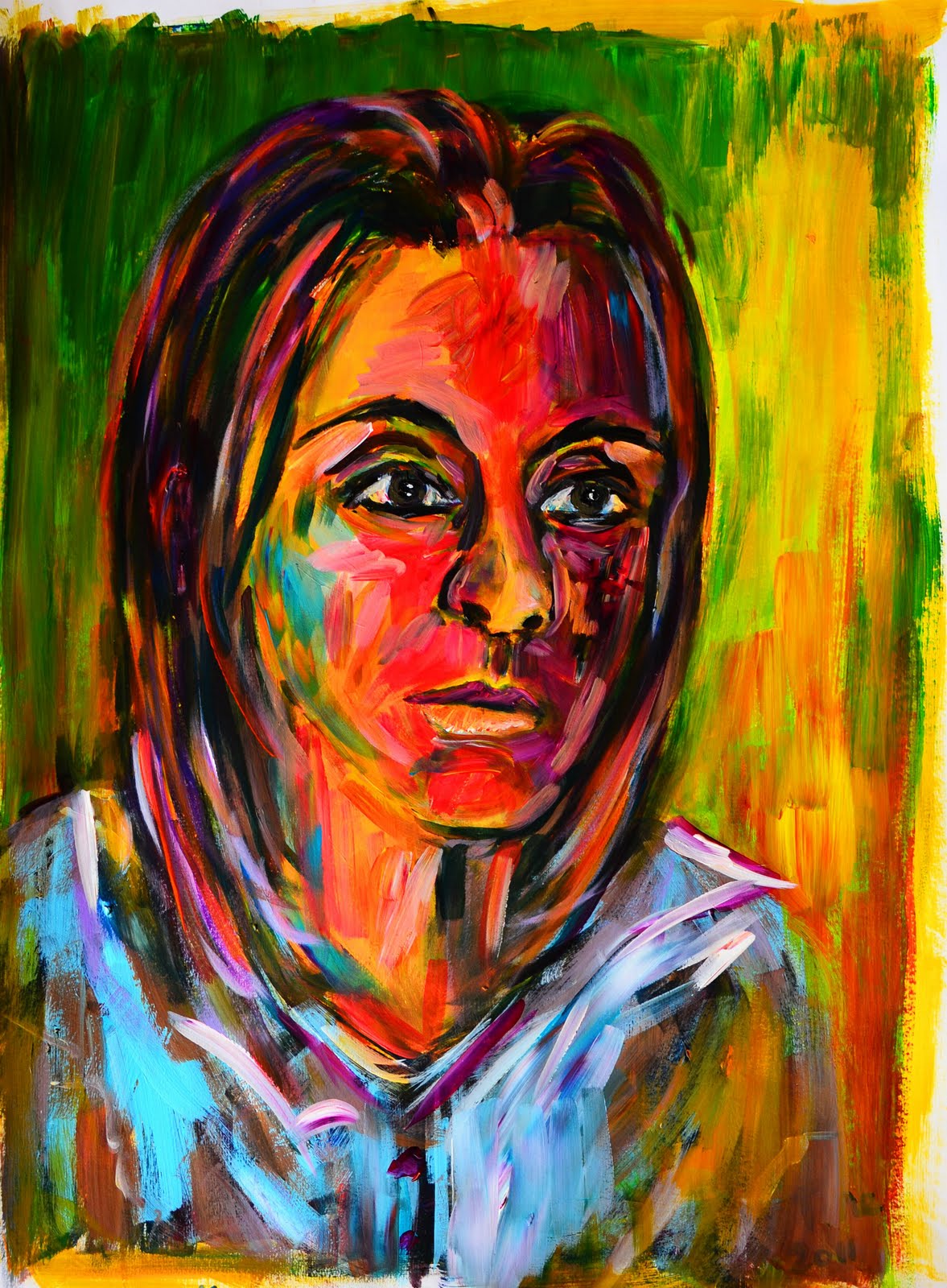 Tine: Portraits - fauvisme