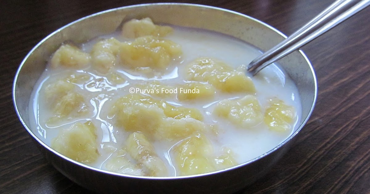 Food Funda: Kelyache Shikran (Maharashtrian Simple and Quick Banana ...