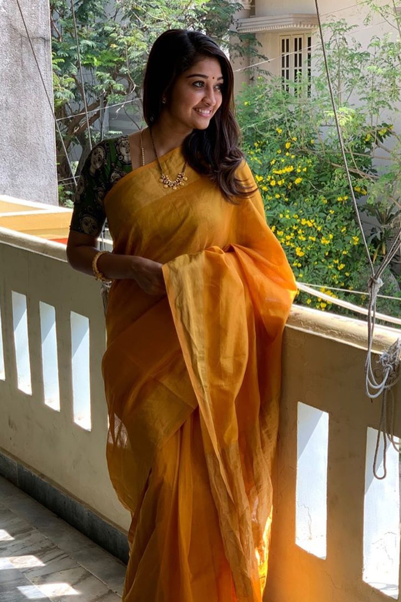 Serial Actress Neelima rani latest beautiful saree photoshoot