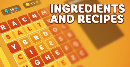 My Facebook Game List: Cooking Words