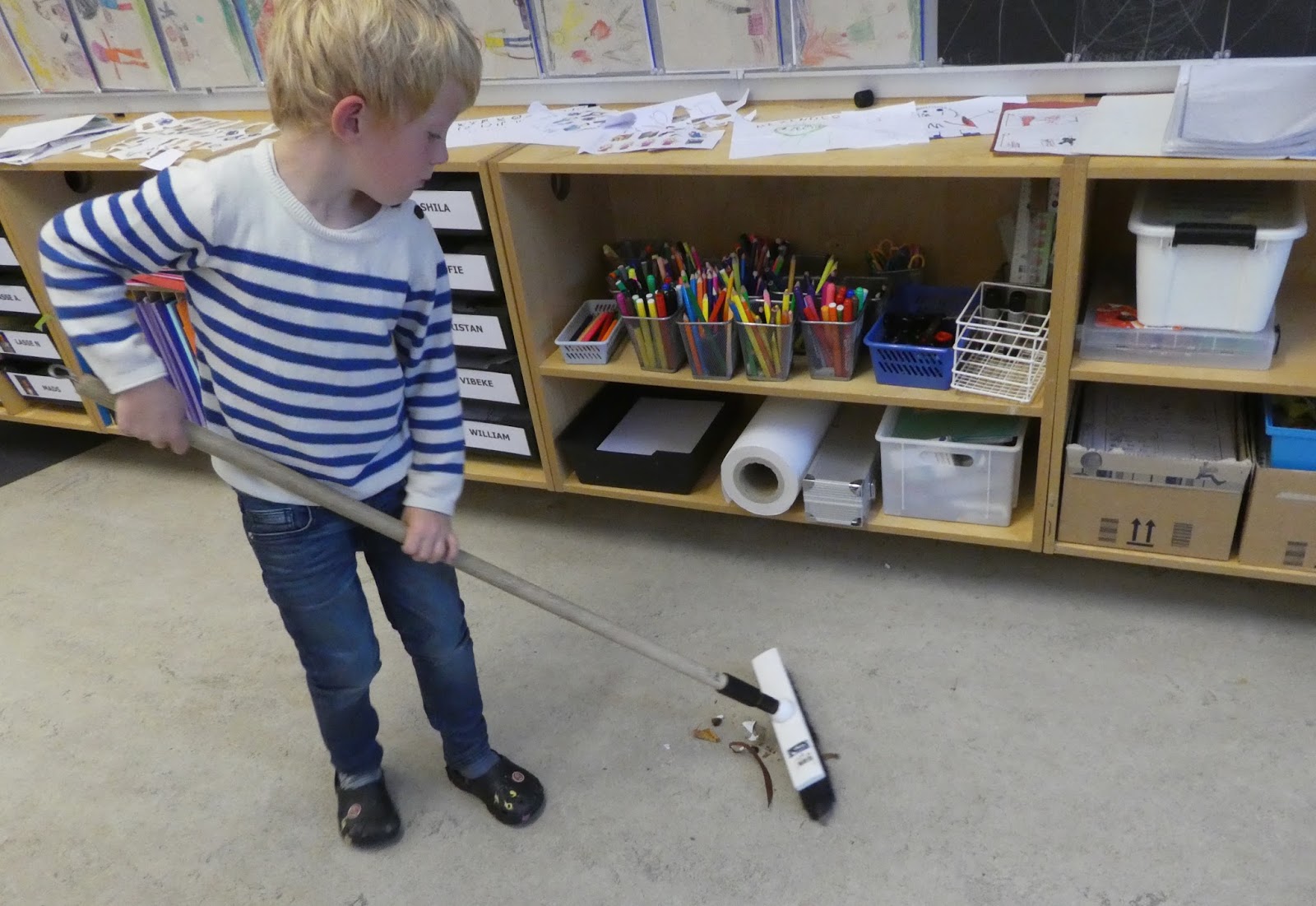 Alting har sin tid: Det går godt i dag.