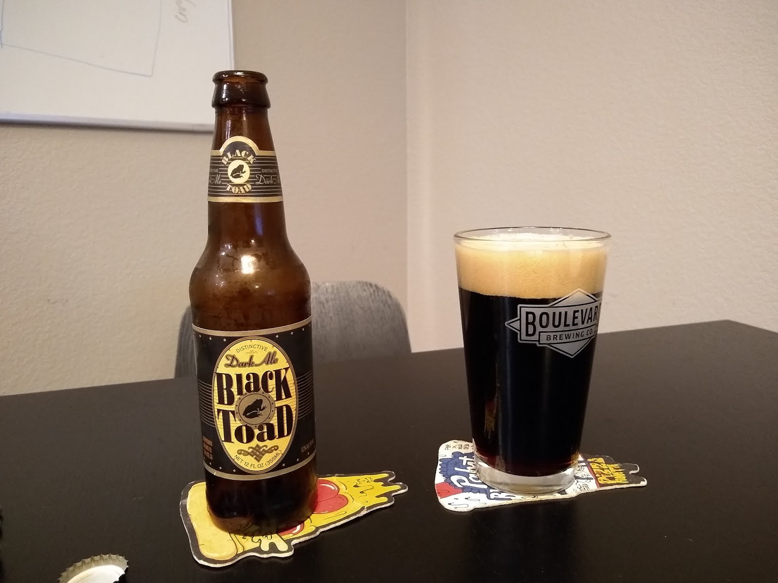 Trader Joe's Beer Review: Black Toad Distinctive Dark Ale | Greens and ...