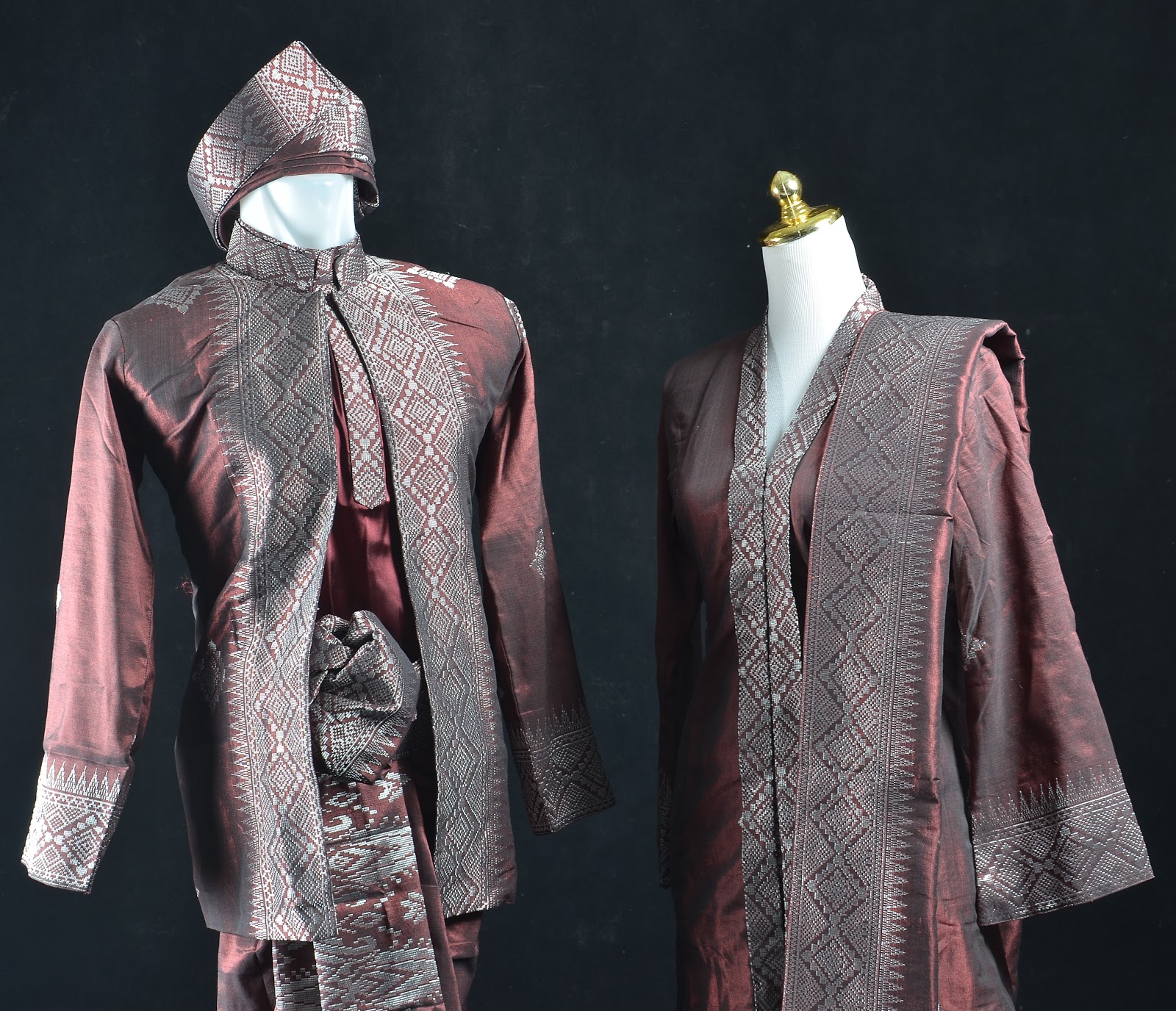 DINASTY ART GALLERY: SONGKET : SONGKET FASHION CEREMONY WEDDING DRESS