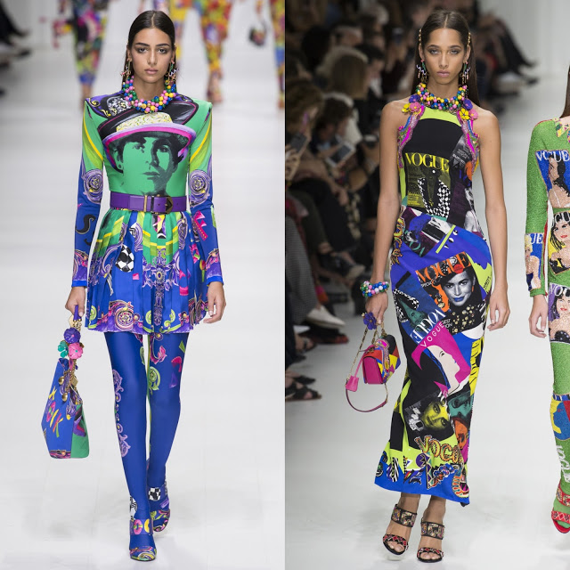 THE VERSACE TRIBUTE COLLECTION - Spring Summer 2018..Fashionweekly..On ...