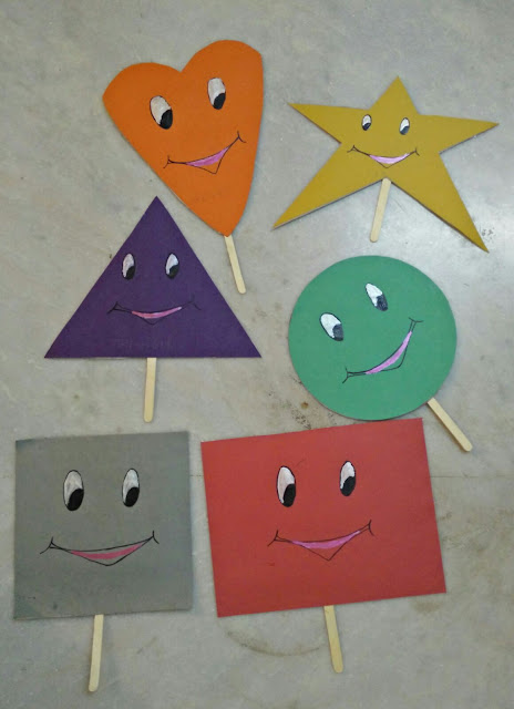 My Hands on Art & Craft: Learning Shapes