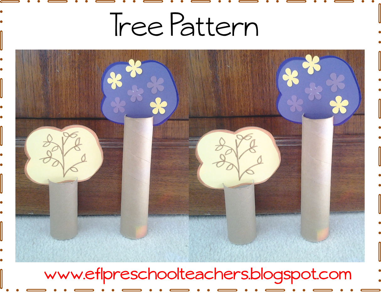 ESL/EFL Preschool Teachers: Trees
