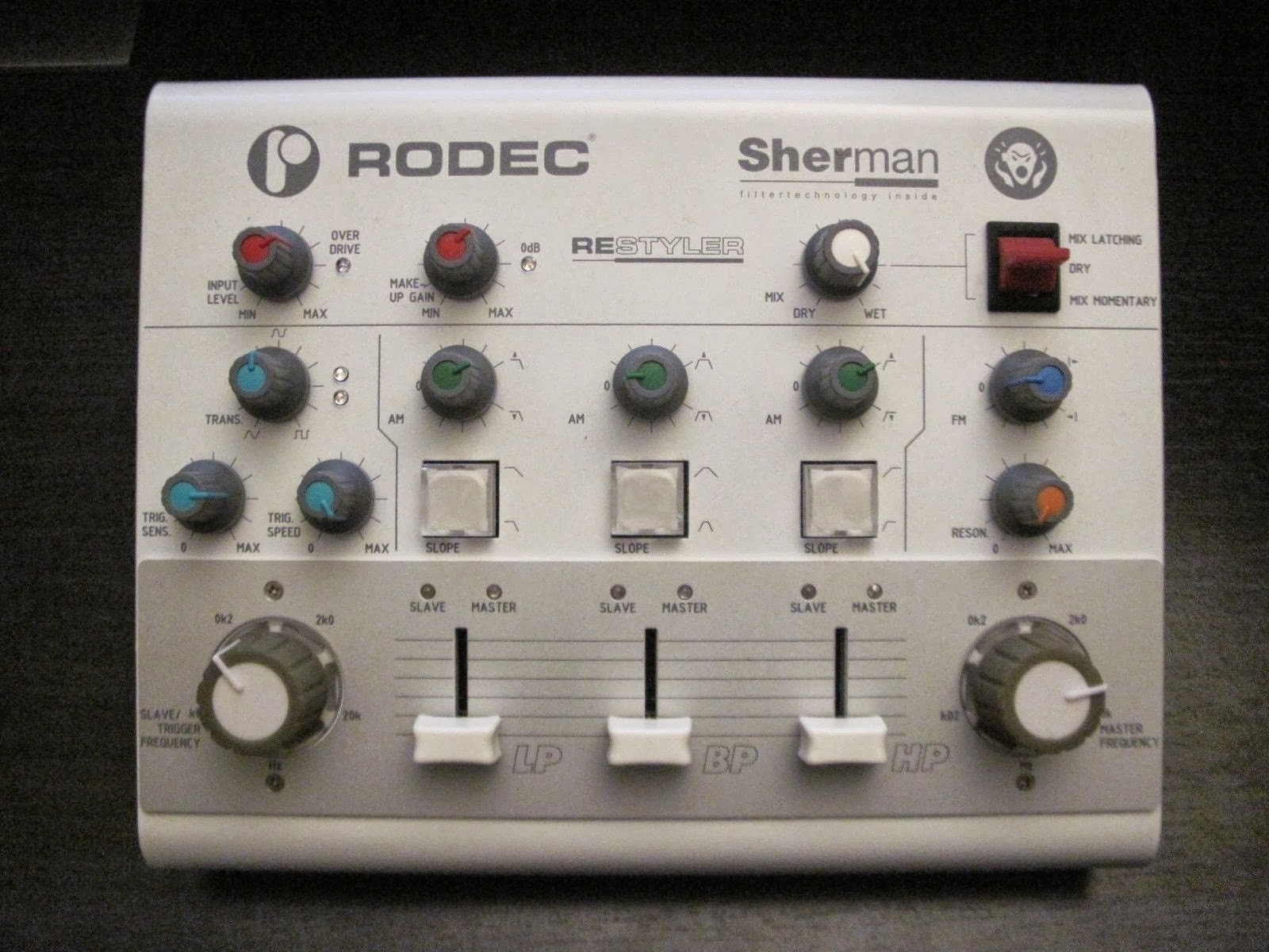 MATRIXSYNTH: Sherman Rodec Restyler Stereo Multi-mode Filter Analog ...