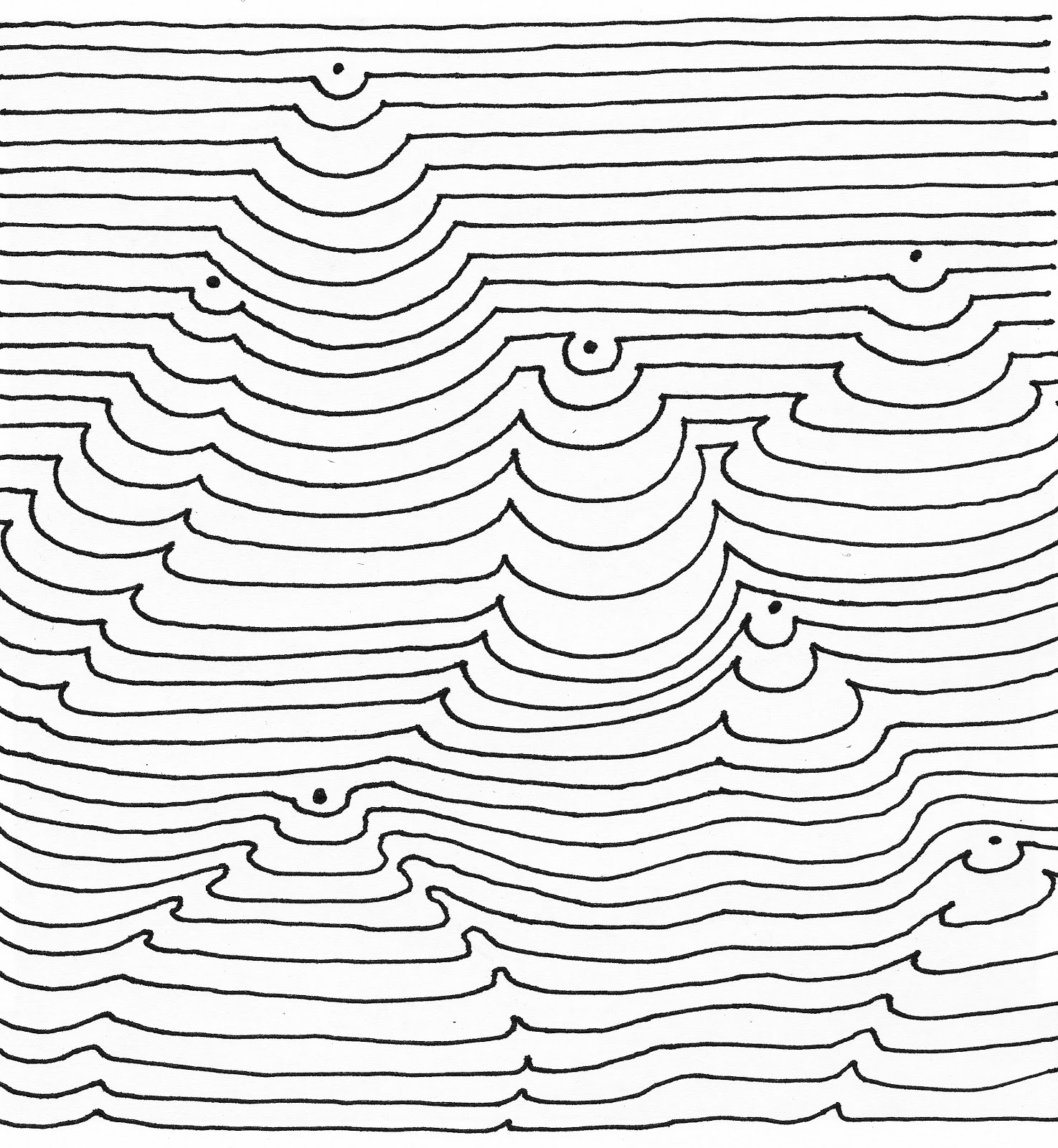 3º eso plástica. ies La Albuera: Dibujos con líneas