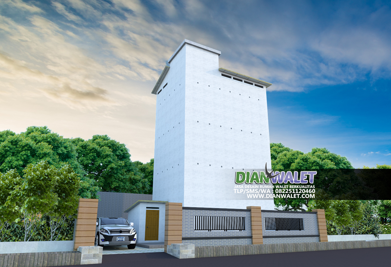 Terbaru: Desain Rumah Burung Walet Terbaik Yang Disenangi Walet | DIAN ...