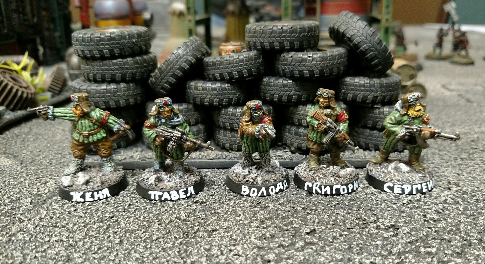 Fully Painted: Post-Apocalyptic Russian Scavengers – Chicago Skirmish ...