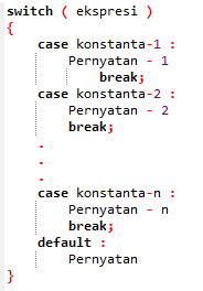 Tutorial Bahasa C #11 : Pernyataan If dan Switch. ~ Abang Koding