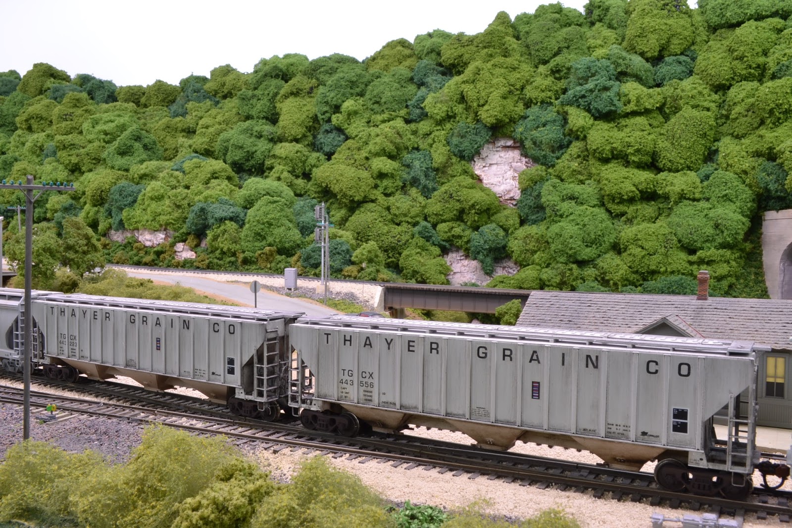 Chesapeake, Wheeling and Erie Railroad: Some Covered Hopper Cars