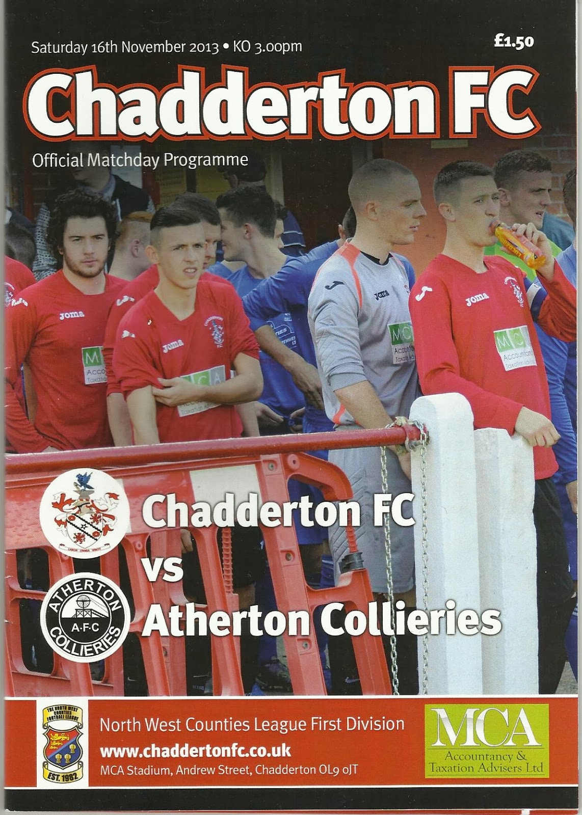 Chadderton FC - The MCA Stadium (Andrew Street) - The last Bus to ...