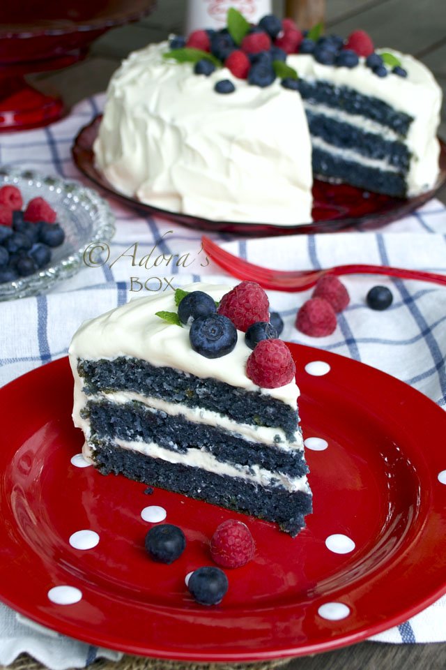 Adora's Box: BLUE VELVET CAKE