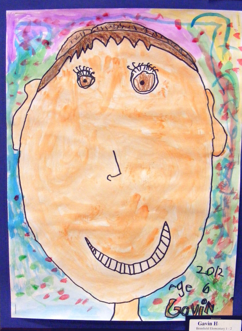 Suffield Elementary Art Blog!: 1st Grade Self-Portraits