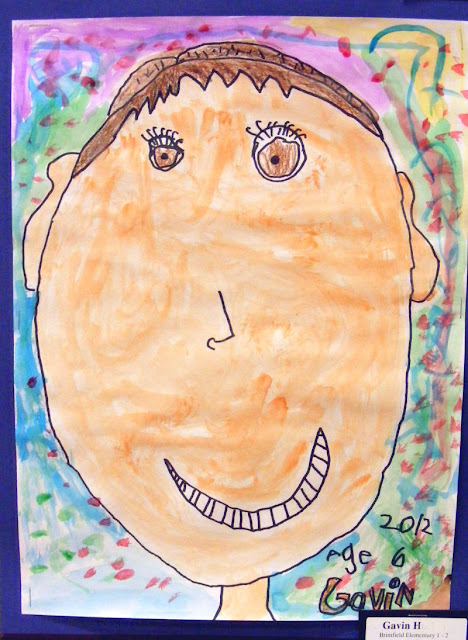 Suffield Elementary Art Blog!: 1st Grade Self-Portraits
