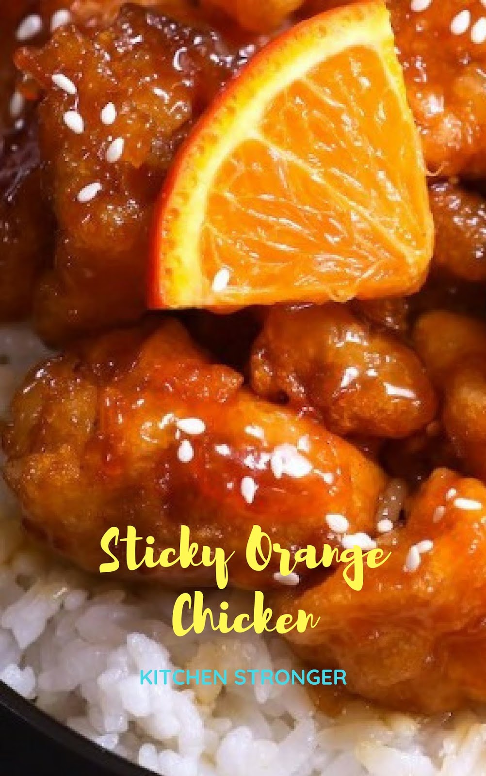 Sticky Orange Chicken