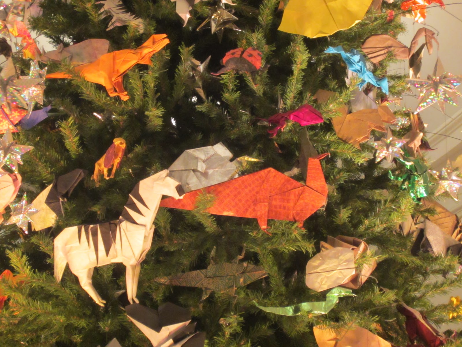 Pay a Visit: Origami Tree at the Natural History Museum