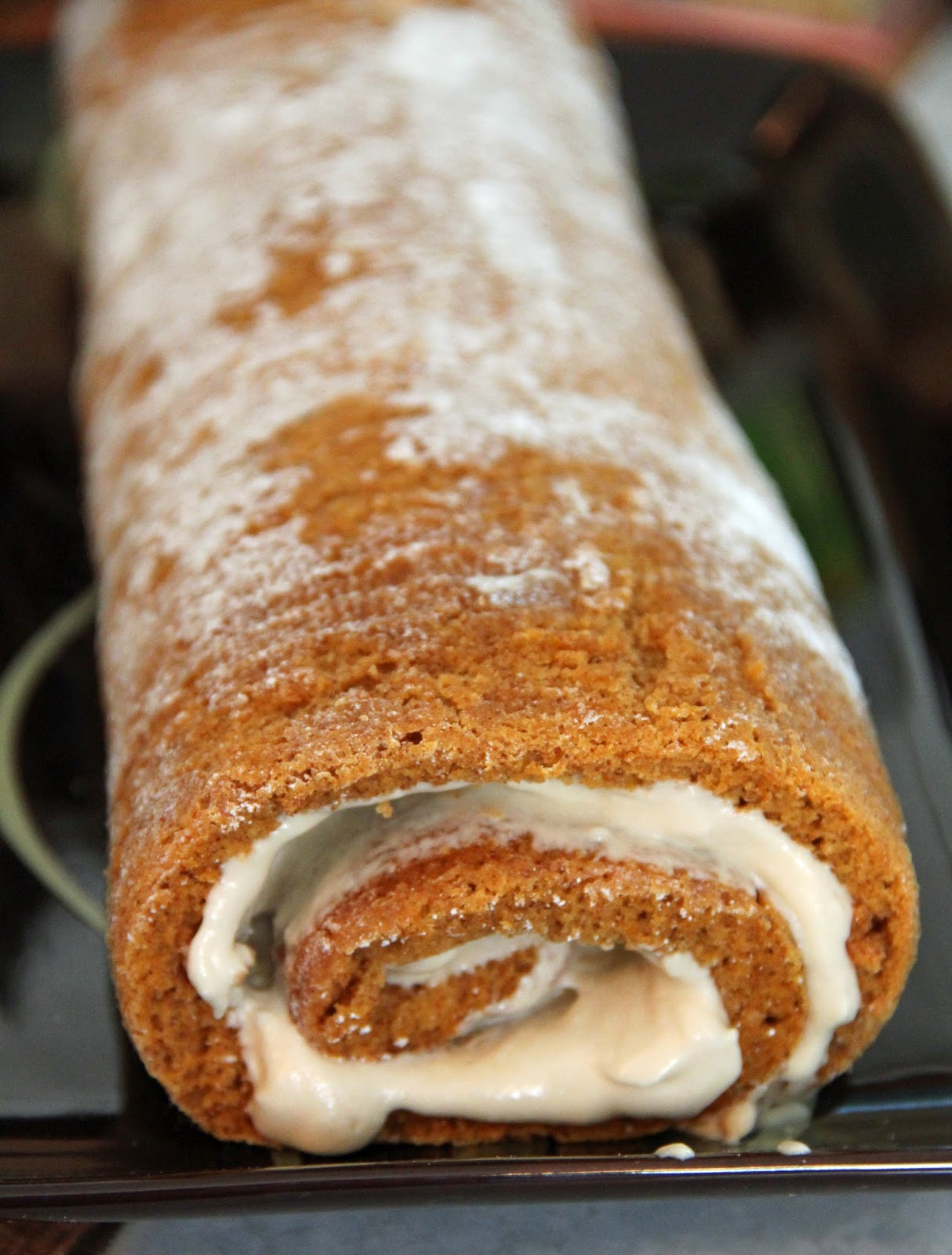 Jo and Sue: Pumpkin Spice Roll With Salted Caramel Mousse