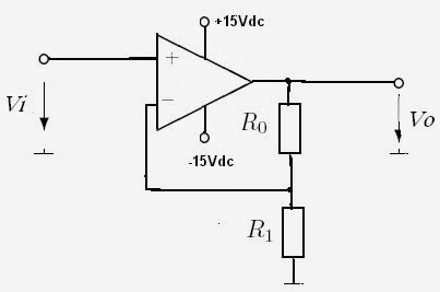 Elektronika Analog: OPERATIONAL AMPLIFIER PENGUAT NON-INVERTING