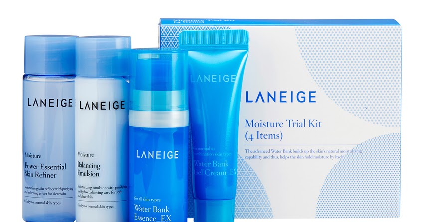 REVIEW Laneige Moisture Trial Kit 4 Item