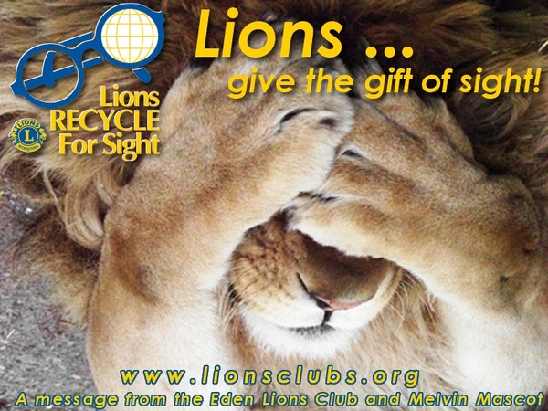 Rainier Lions Club: Give the Gift of Sight