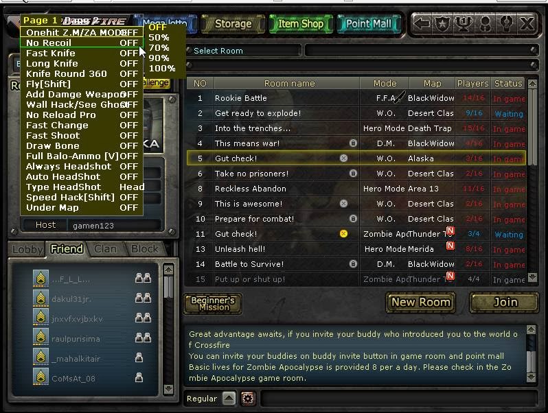 Special Force/Cross Fire Hacks, Tuts, Tips, Cheats