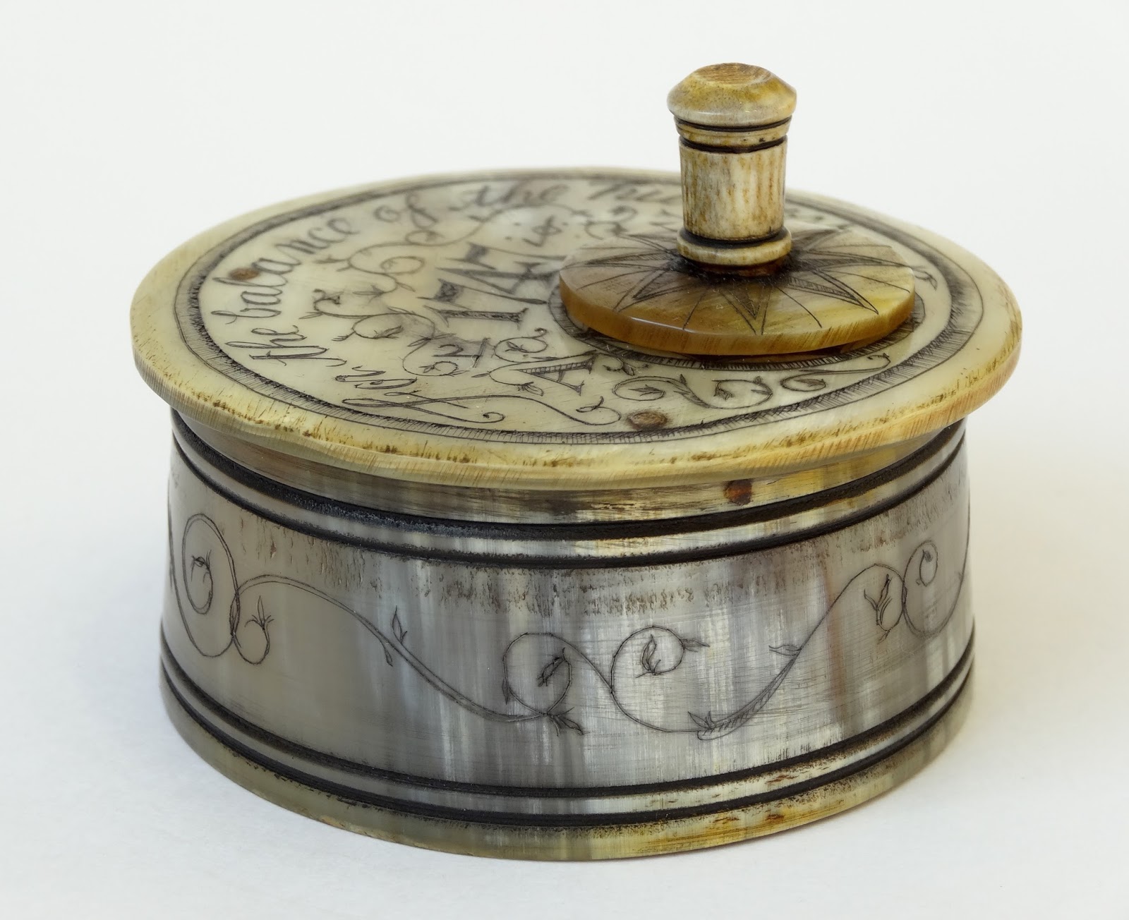 Contemporary Makers: Horn Container by "Wild Willie" Frankfort