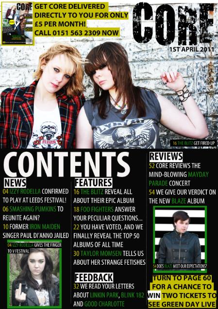 Victoria Dunn AS Media Studies: Progress So Far (Music Magazine ...