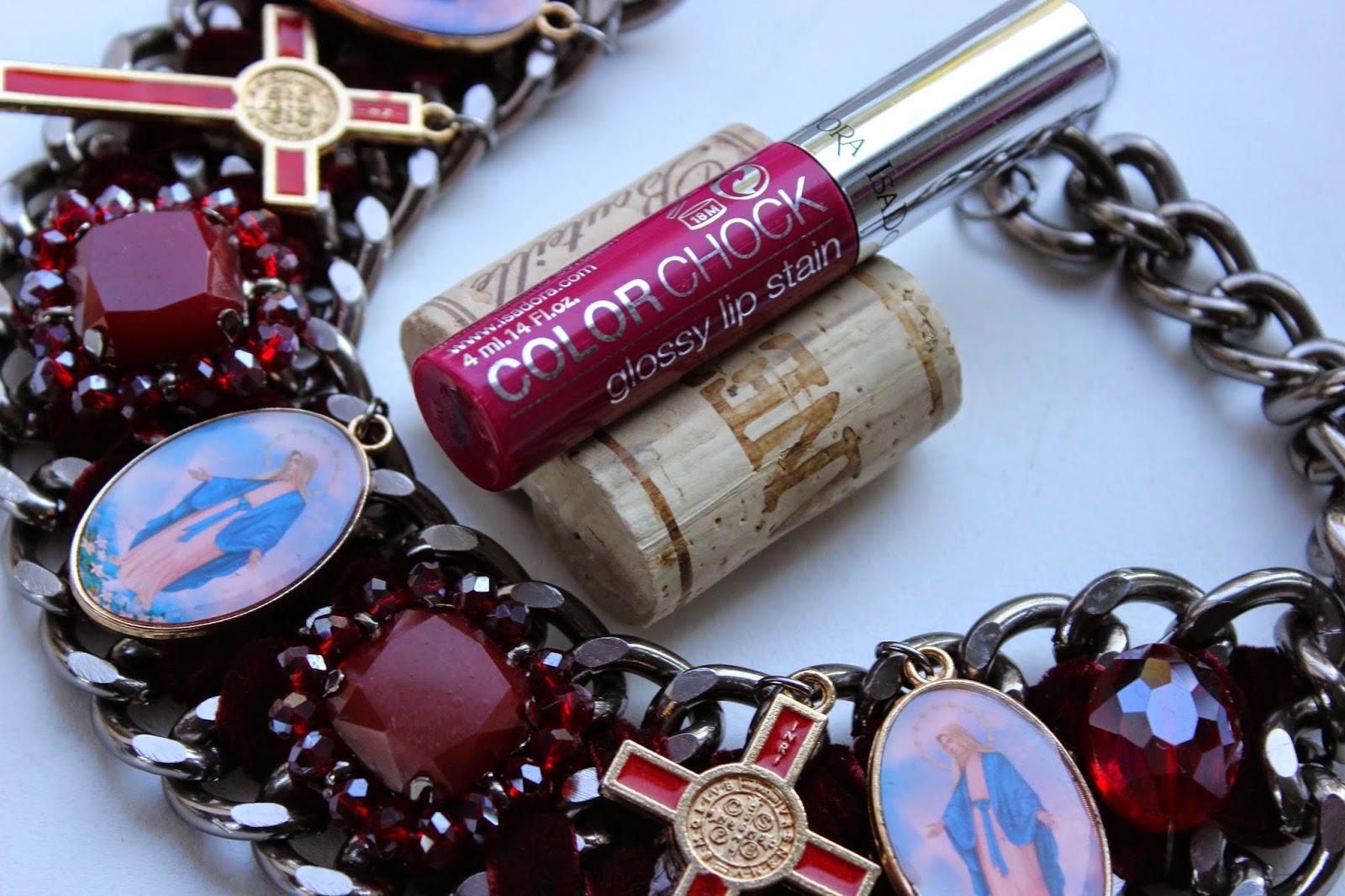 [ Make-up review ] IsaDora Color Chock Glossy lip stain | LAURA VALUTA