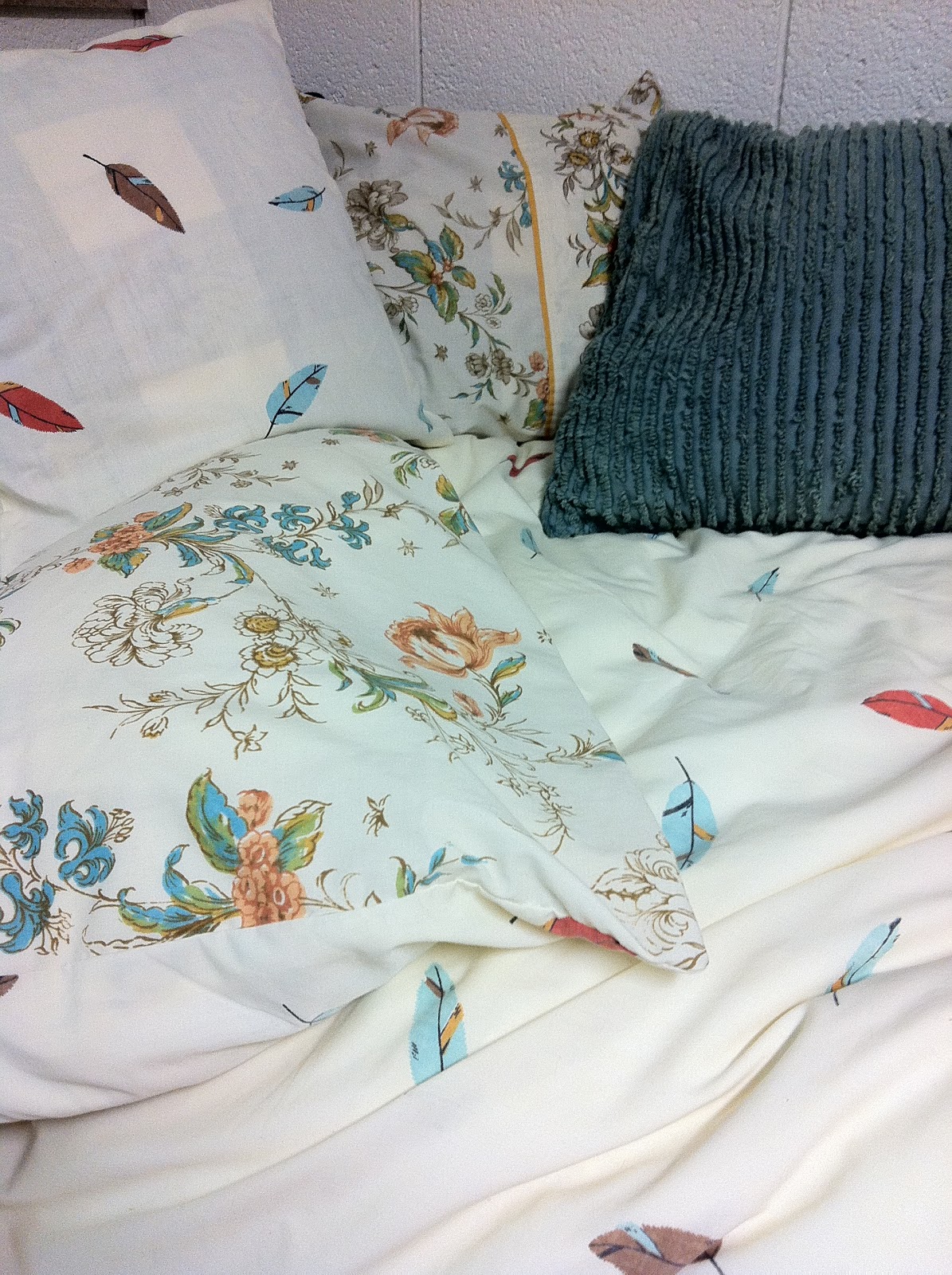 Retell Retail: Clothes, Sheets, Bedspreads.